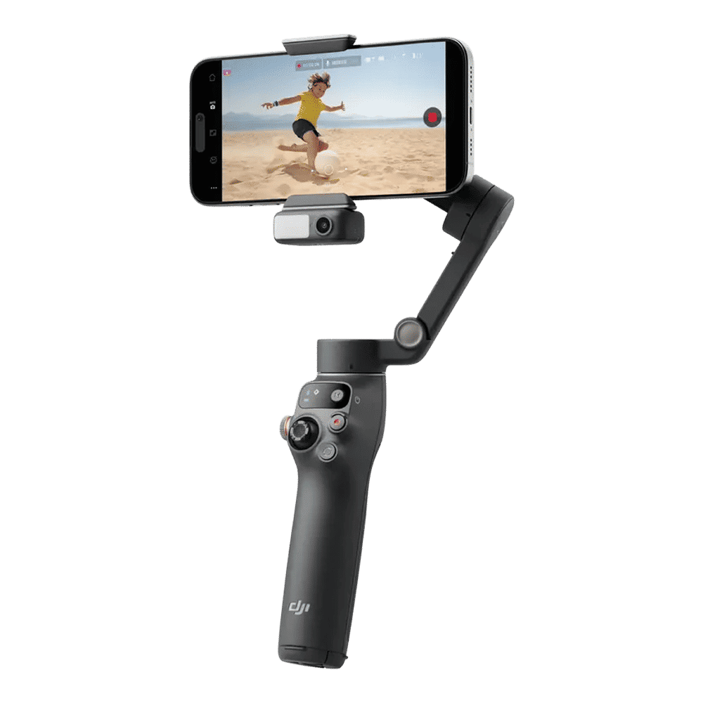 Buy DJI Osmo 7P 3-Axis Gimble for Mobile (Gesture Control, Black) Online - Croma
